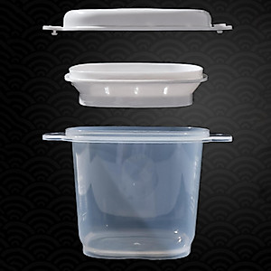 Fenteer Microwave Rice Cooker Pasta Cooker Food Storage Container with Lid Cookware Cookware Steamer Rice Cooking