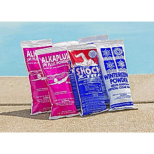 Rx Clear Winter Pool Closing Kits | Winterizing Chemicals for Above or Inground Swimming Pools | Open to a Crystal Clear Pool in The Spring | Up to 20,000 Gallons