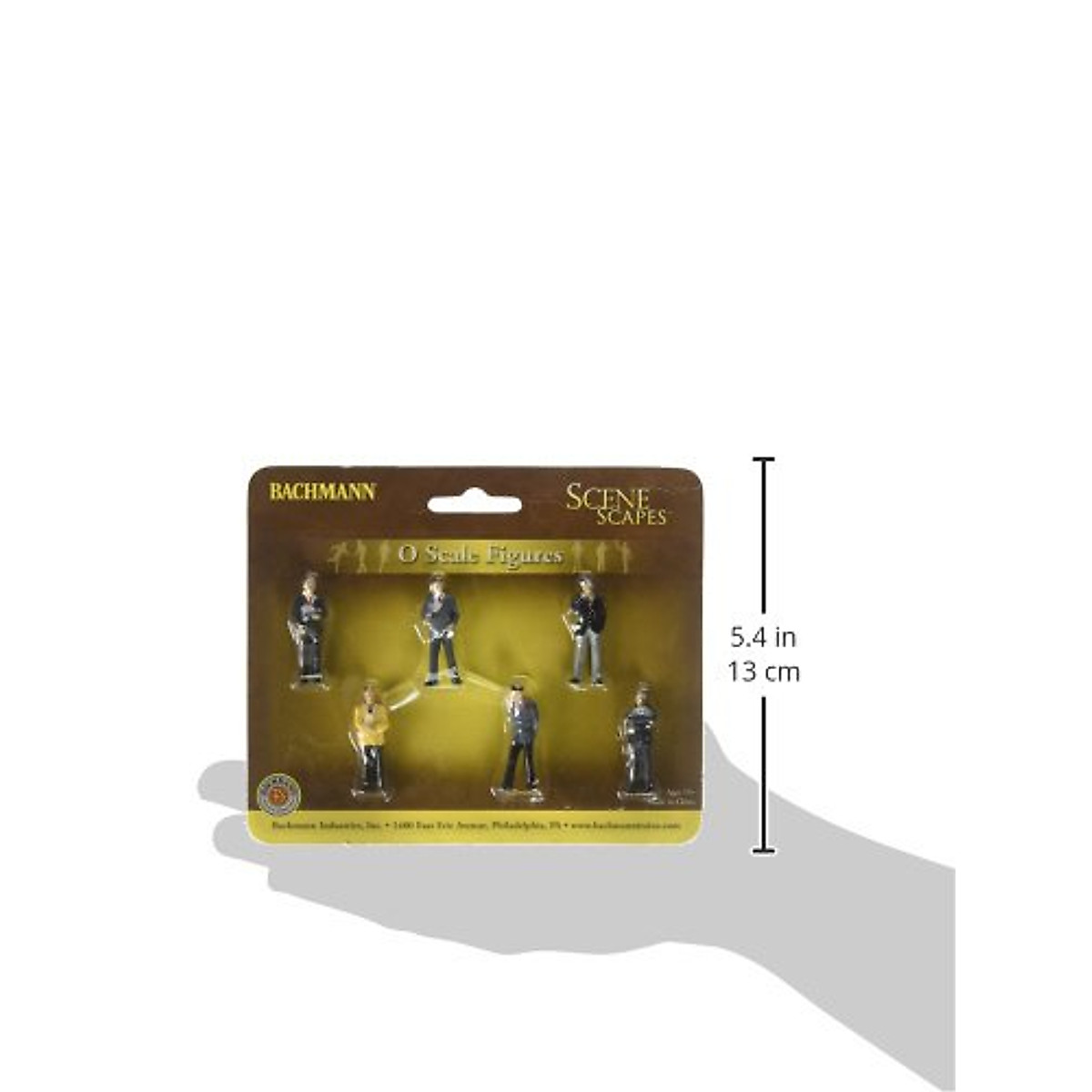 Bachmann Industries Miniature O Scale Figures Businessmen Train (6 Piece)