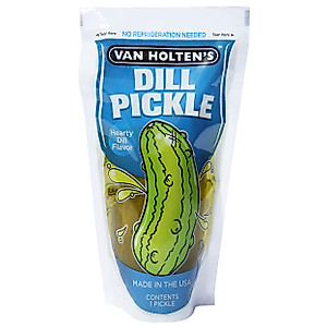 Van Holten's Pickles - Jumbo Dill Pickle-In-A-Pouch - 12 Pack