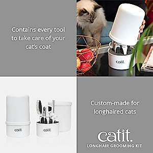 Catit Senses 2.0 Long Hair Cat Grooming Kit