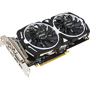 MSI Gaming Radeon RX 570 256-bit 8GB GDRR5 DirectX 12 VR Ready CFX Graphcis Card (RX 570 ARMOR 8G OC)
