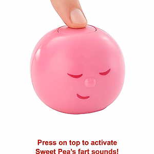 Mattel Games Fart and Go Seek Kids Game, Indoor & Outdoor Hide & Find Activity Game with Electronic Farting Beans