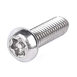 M6x16mm Stainless Steel Button Head Torx Security Anti Theft Screws（20Pcs）