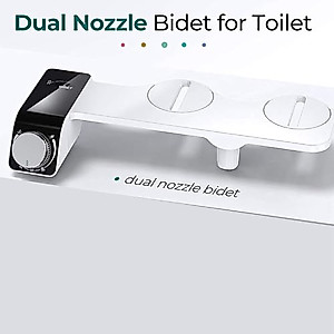 Single Nozzle Toilet Bidet Accessories Toilet Seat Cover Plate for Fresh Water Easy Installation Plastic Spraying Machine for Adjustable Water Pressure Spray Machine