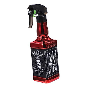 FOMIYES Spray Mist Bottle Hairdressing Electroplating Retro Watering Can Spray Mist Bottle The Pet Red Water Spray Can Watering Kettle Water Sprayer Vintage Water Container Travel
