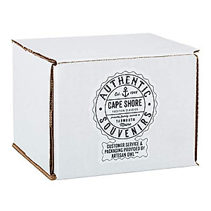 Cape Shore Handcrafted Bean Pot Stoneware 16oz Mug, Multiple Styles Available (Turtle)