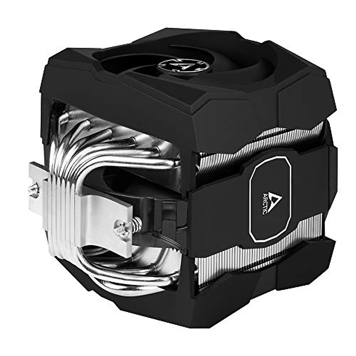 ARCTIC Freezer 50 (incl. A-RGB Controller) - Multi Compatible Dual Tower CPU Fan with A-RGB, CPU Air Cooler for AMD and Intel, Two Pressure-Optimised Fans, 6 Heatpipes, Incl. MX-4 Thermal Paste