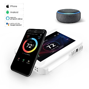 Vine Wi-Fi 7day & 8 Period Programmable Smart Home Thermostat - Wi-Fi TJ-919E, Compatible with Alexa & Google Assistant - 6th Gen…