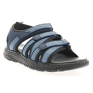 Propet Women's TravelActiv Adventure Sandals, Navy, 12 X-Wide US