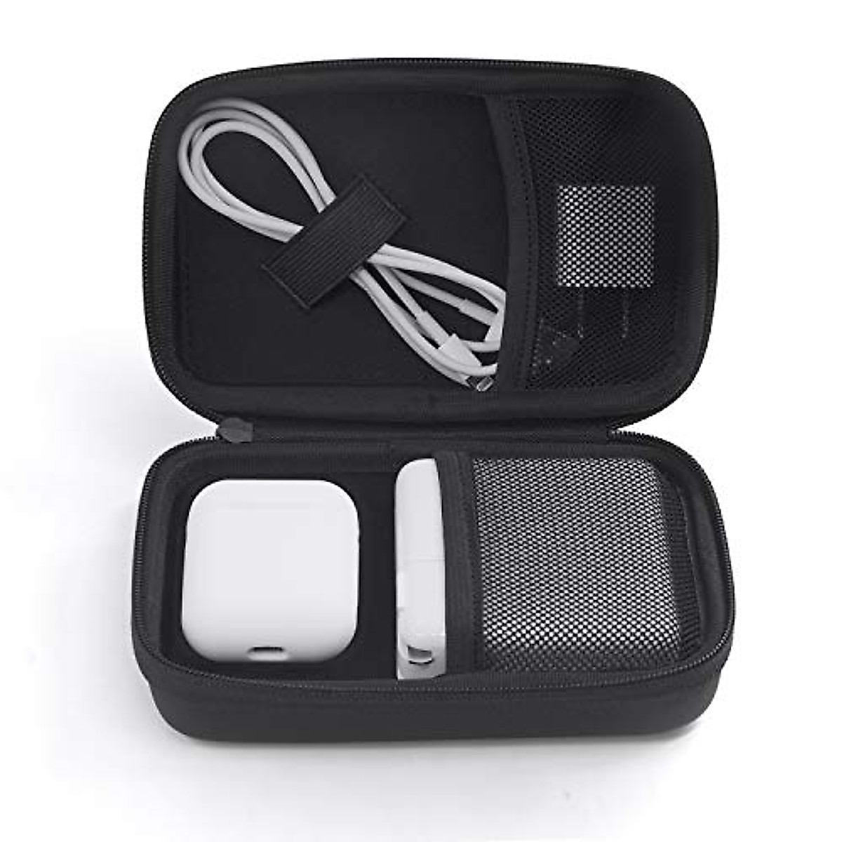 LENTION Portable Pouch Case for 2.5 inch External Hard Drive, Laptop Power Adapter, Phone Charger, Wireless Mouse, Cable, Power Bank, SSD, HDD, Accessories, EVA Travel Organizer