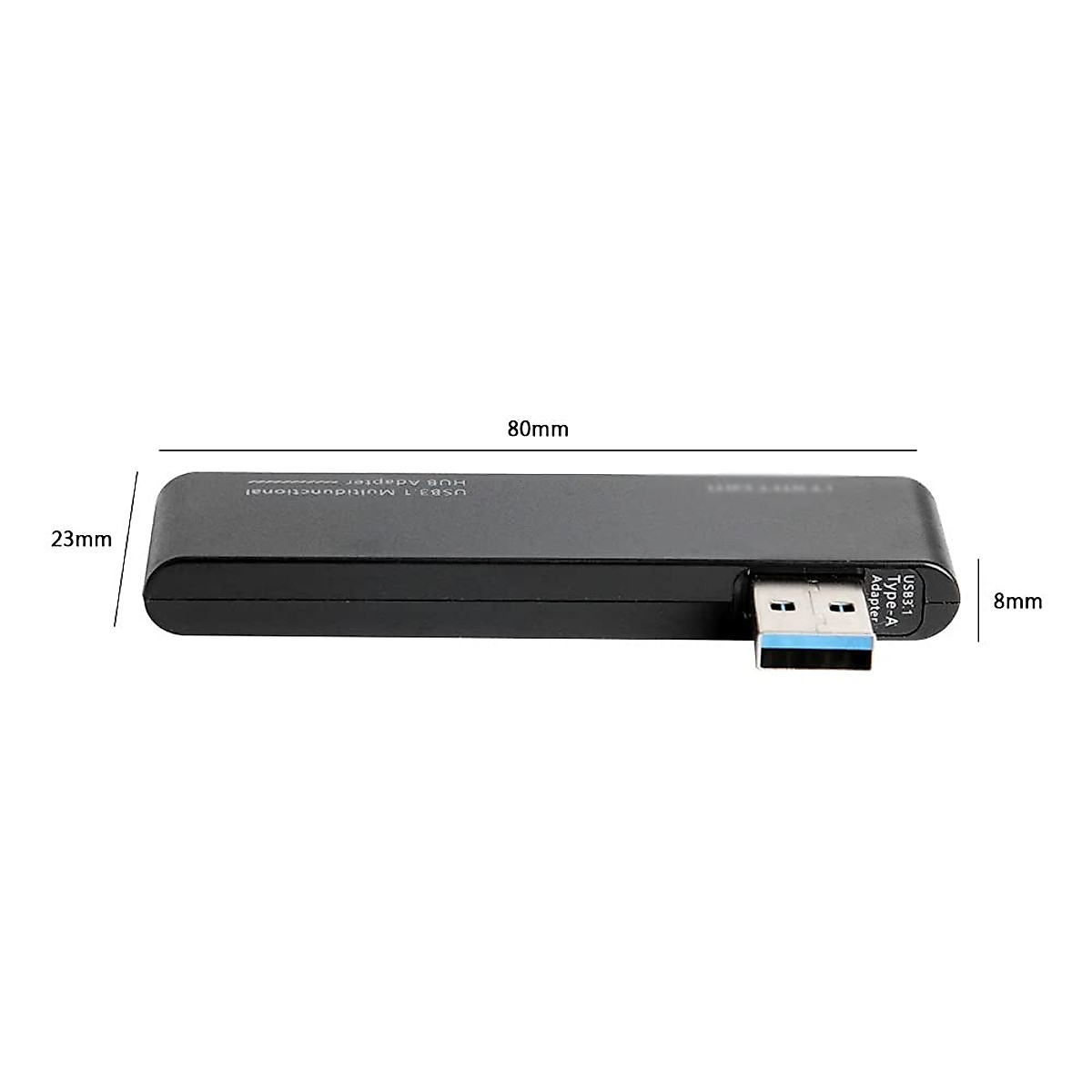 SHYPT Portable 5 in 1 USB 3.0 HUB Splitter Converter 5Gbps USB 3.0 for SD TF Card Reader Adapter for Desktop Laptop PC