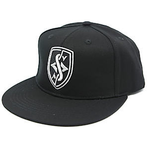 Rotary13B1 Silvia Logo - Baseball Hat - Black Flat Brim