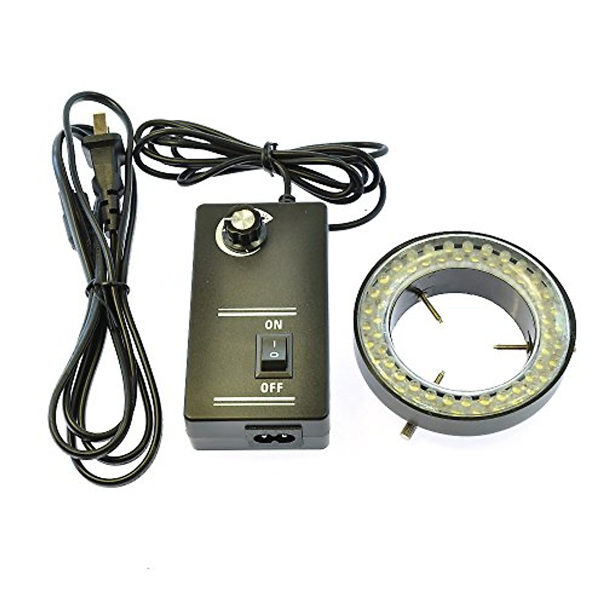 HAYEAR Full Set 14MP Industrial Digital Microscope Camera HDMI USB Outputs+180X C-Mount Lens+8" HD LCD Monitor+60 LED Illumination Light Lamp