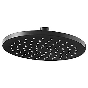 American Standard 1660527.243 Studio S 1-Spray 8 in. Single Wall Mount Fixed Rain Shower Head, Matte Black