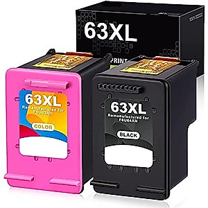 MELIGE Remanufacured 63XL Ink Cartridges Combo Pack