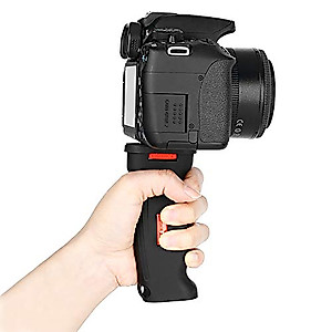 UURig Handheld Grip 1/4" Screw for Camera Stabilizer Smartphone Handy Grip Tripod System Compatible with GoPro Action Cam Canon Nikon Sony Digital Camera Mobile Video Shooting Vlog Camcorder - R003