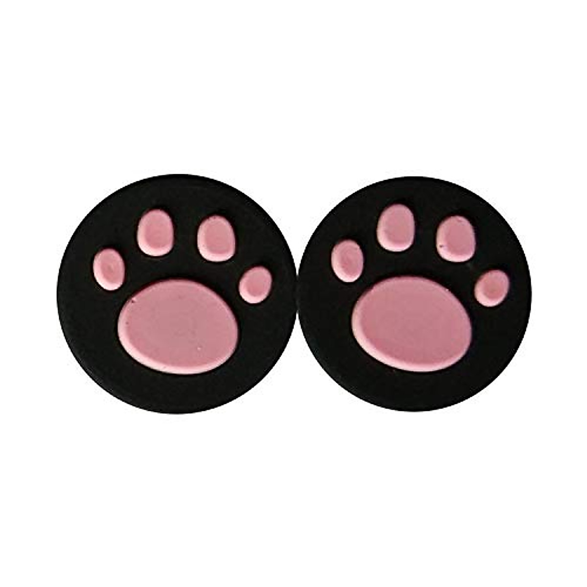 2PCS Silicone Thumb Stick Grips Caps Analog Thumbstick Joystick Cap for PS Vita PSV 2000 PSV 1000 Color Pink