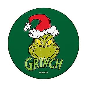 Dr. Seuss Grinch PopSockets PopGrip: Swappable Grip for Phones & Tablets