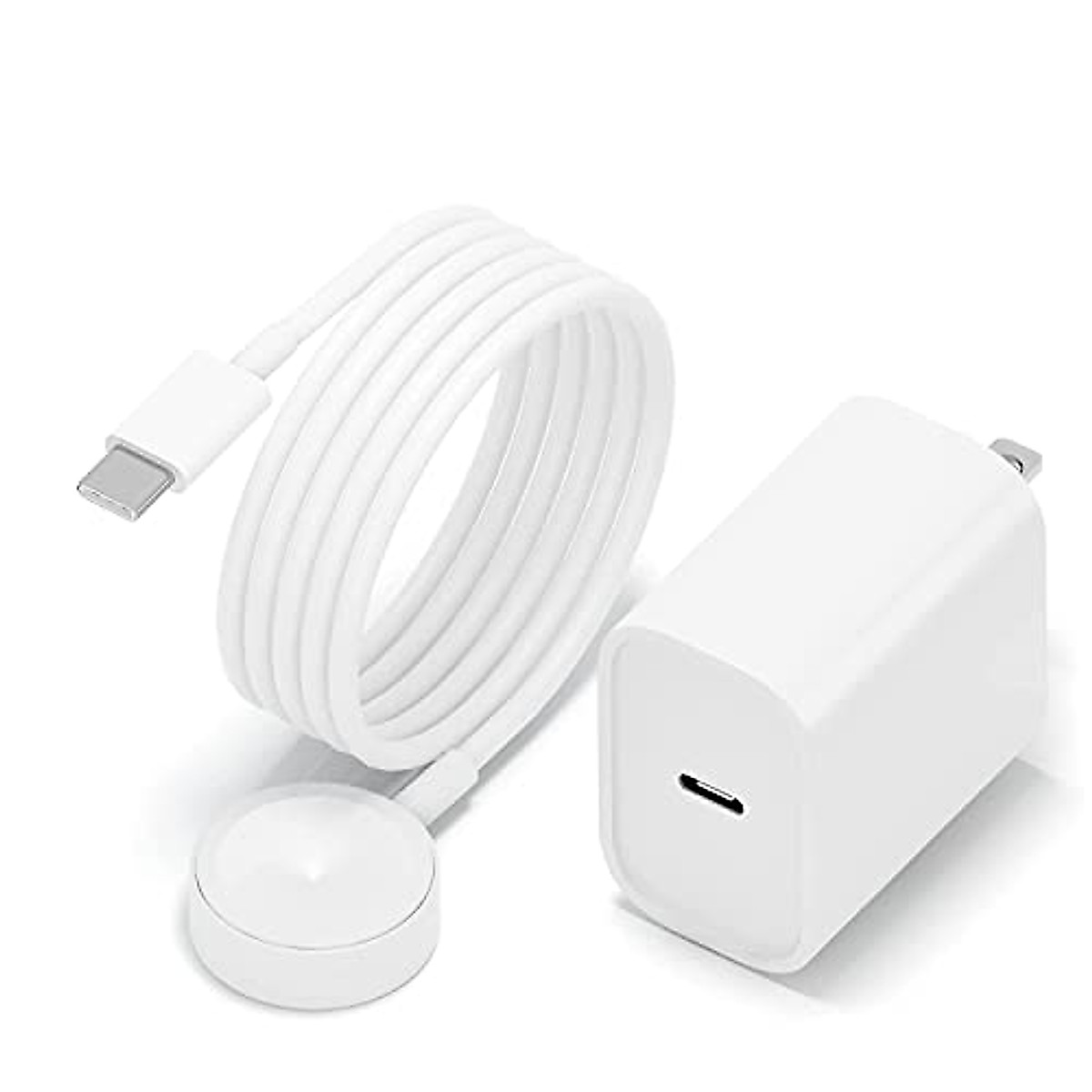 Apple Watch Charger, 20W USB C Fast Charging for Apple Watch Ultra Series 7 8 [3.3FT] iWatch Magnetic Cable Cord with PD Fast Wall Charger Upgrade for Apple Watch Series 8 7 SE 6 5 4 3 2 1