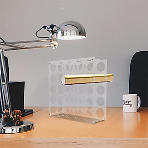 EXCEART Roll Acrylic Display Shelves Acrylic Trays for Display Acrylic Vinyl Storage high-Grade Acrylic Clothes Hanging Rack Stand Food Display Stands Vinyl Organizer for Albums Audio Bulk