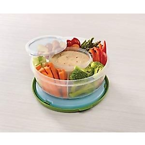 Gias Kitchen Fresh 2 Fit On the Go Chilled Snack Bowl
