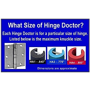Hinge Doctor HA1D For Commercial Hinges