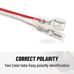 RED WOLF Speaker Wiring Harness Connector Compatible with Honda 1986-2013 Civic Accord Odyssey, Acura 1986-2010 Integra CL TSX Install Aftermarket Door Speaker Cable Plug Adapter 4 PCS