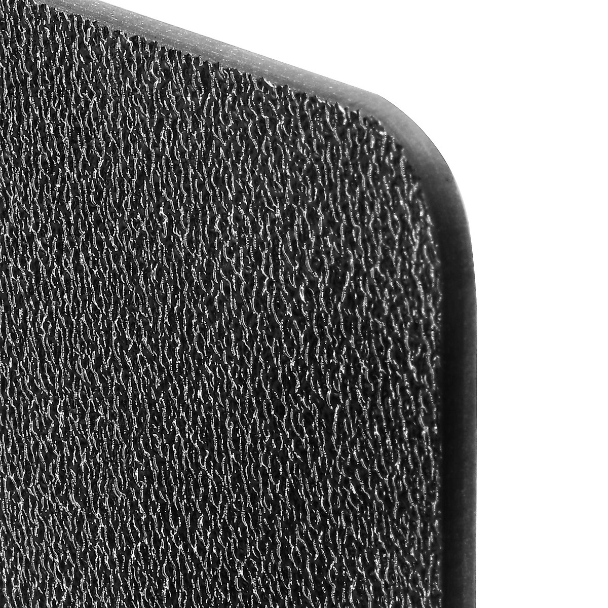 Vance 12 x 10 inch Black Surface Saver Tempered Glass Cutting Board | Best Kitchen Chopping Board for Food Prep | BPA-Free | Non-Porous