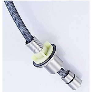 JIYTG Toilet Brush Handheld Bidet Spray Kit Stainless Steel Bidet Spray Head Shower Sprayer Bidet Toilet Spray Gun Set Companion Booster Nozzle Bathroom Toilet Toilet Sink Spray Gun Stainless Steel