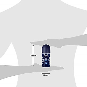 Nivea for Men Cool Kick Anti-Transpirant Deodorant ROLL-ON, 50 ML / 1.7 OZ (PACK OF 3)