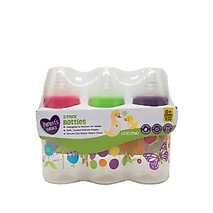 Parent's Choice BPA Free Bottles, 5 oz, 3 ct
