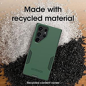 OtterBox Galaxy S23 Ultra Commuter Series Case - TREES COMPANY (Green), slim & tough, pocket-friendly, with port protection