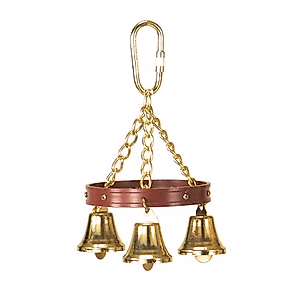 Prevue Hendryx Birdie Decor Wagon Wheel Chandelier Bird Toy