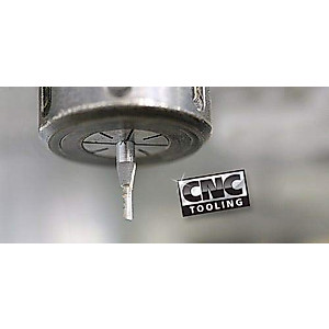 Amana Tool - 45239 Solid Carbide Cutting Edge Straight Plunge CNC Router Bit for Wood High Production 3/16 Dia x 5/8 x ¼ Inch Shank