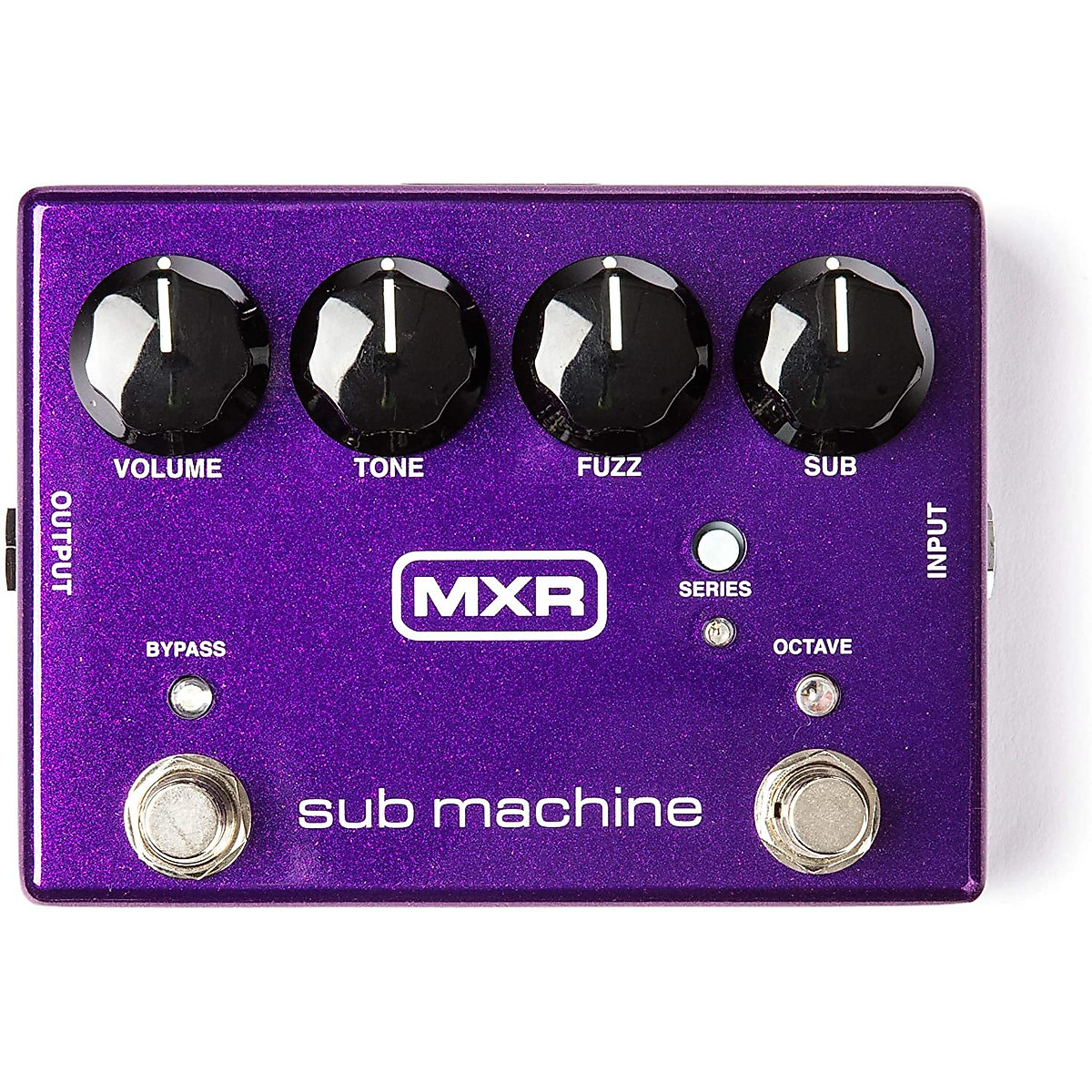 Briskdrop MXR M225 Sub Machine Fuzz Guitar Effects Pedal Bundle with MXR Instrument Cable and 2 Patch Cables M225bundle1 0