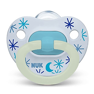 NUK Orthodontic Pacifier Value Pack,18-36 Months, 3-Pack (Boy&Girl)