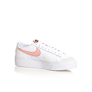 Nike W Blazer Low Platform Shoes White Pink Glaze Size 7