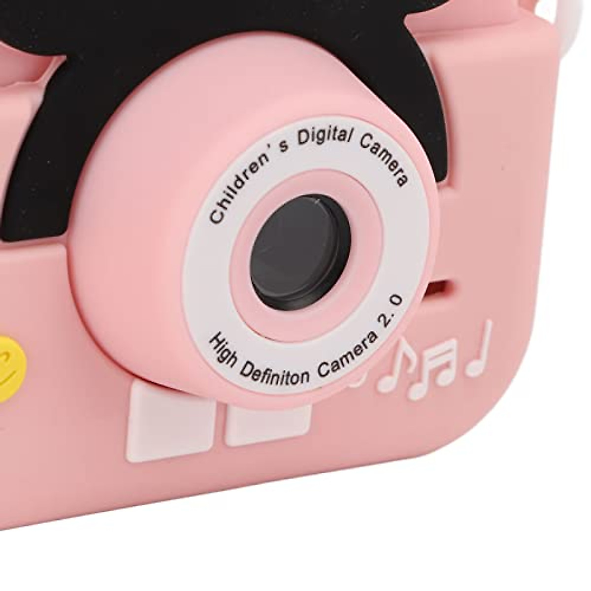 070 Camera Kids Mini Portable Camera Kids Mini Digital Camera 2 Inch Screen 2MP High Definition Cartoon Camera Video Recorder Toy Gifts(Pink)