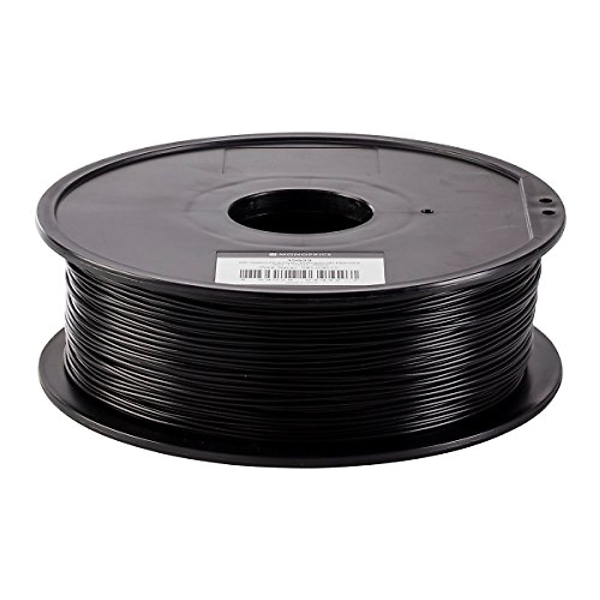 Monoprice PLA Plus+ Premium 3D Filament - Black - 1kg Spool, 1.75mm Thick | Biodegradable | Same Strength As Standard ABS | For All PLA Compatible Printers (115833)