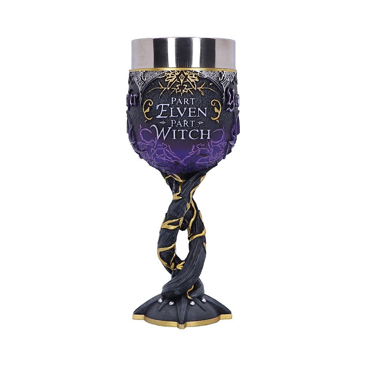 Nemesis Now Officially Licensed The Witcher Yennefer Goblet 19.5cm, Black
