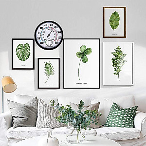 Indoor Outdoor Thermometer Hygrometer - Waterproof Hanging Wall Thermometer Decorative Outdoor Thermometer Large Numbers, No Battery Needed Outdoor Thermometers for Patio