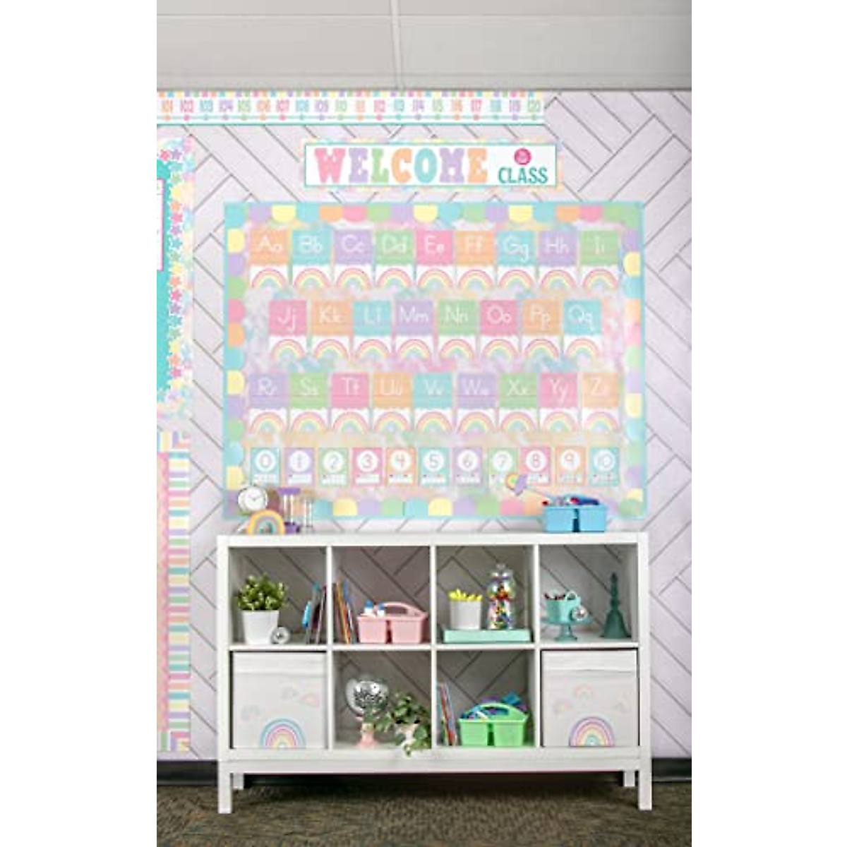 Teacher Created Resources Patel Pop Rainbows Mini Accents, Pack of 36