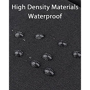 NIHONO Personal Flex Bag for Women Men Crossbody Sling Bag Anti Theft Water Resistant Backpack Fashion Chest Bag for Outdoor (Left Black)