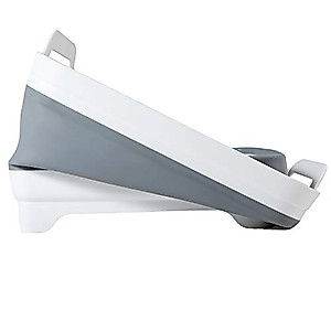 FOSJGO 9L Collapsible Dish Tub Portable Sink,Dishpan for Washing Dishes,Wash Dish Basin,Foldable Laundry Tub,Washing Basin with Drain Plug,Dishpan for Kitchen Sink,Camping Dish Washing Tub