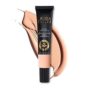 LAURA GELLER NEW YORK Better Than ‘Block Skincare-Infused Serum Foundation with Broad Spectrum SPF 50+, Fair