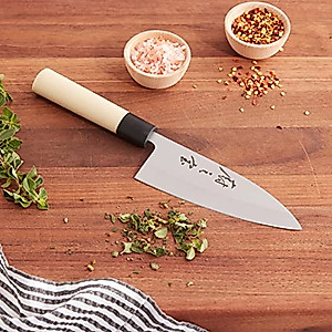 Mercer Culinary Asian Collection Deba Knife with NSF Handle