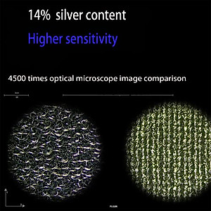 FEEUM Silver Cloth Gaming Finger Sleeve Thumb Glove Protector,Pubg Controller Mobile Phone Freefire Gamer Grip Finger Tips Covers for Sweaty Hands (6 pcs)