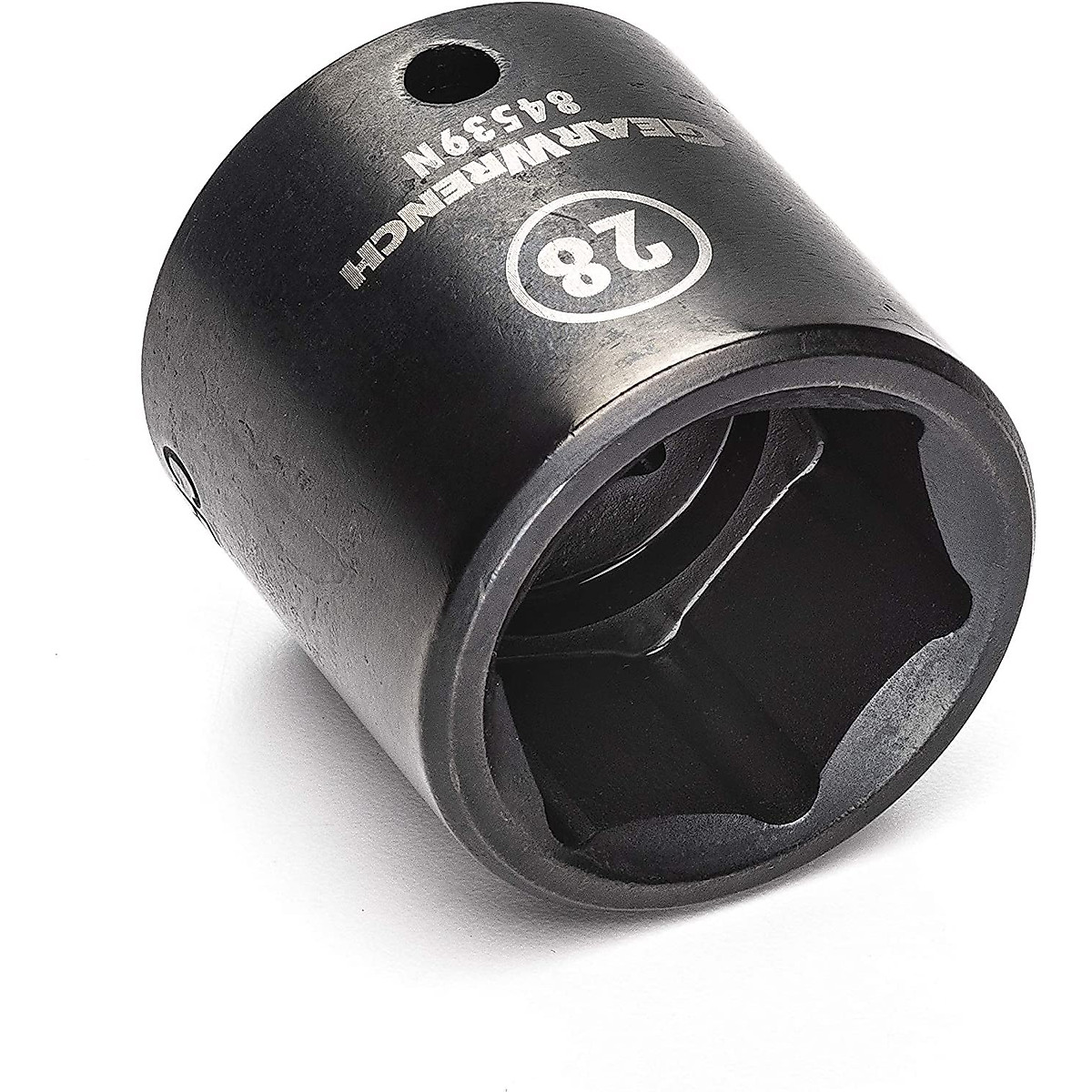 GEARWRENCH 1/2" Drive 6 Pt. Standard Impact Socket, 28mm - 84539N