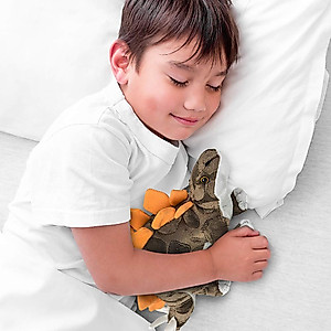 ArtCreativity 14 Inch Cozy Stegosaurus Plush Dinosaur Toy - Soft and Cuddly Stuffed Animal for Kids - Cute Nursery Decor - Carnival Prize - Best Gift for Baby Shower, Boys, Girls